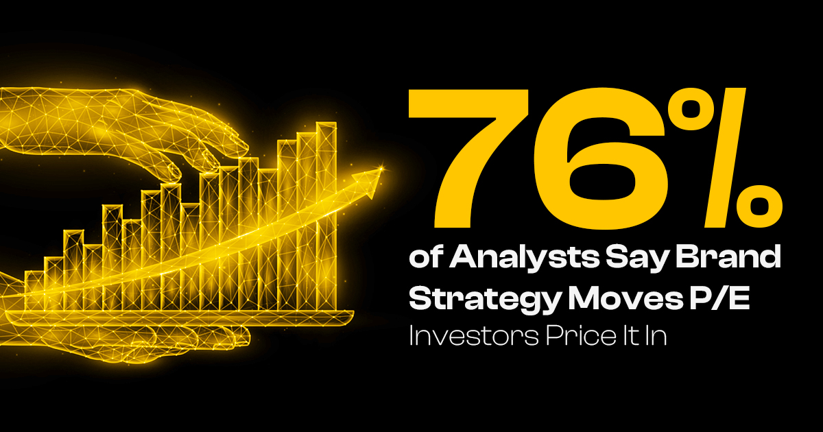 Brand Strategy Impact on Valuation: 76% Say It Moves P/E - Media Wall ...